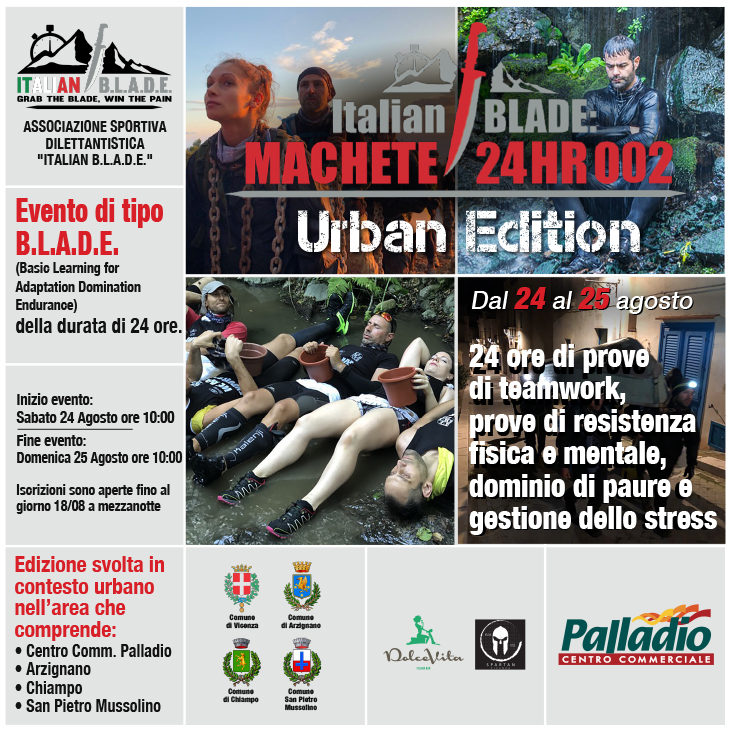 ITALIAN BLADE: MACHETE 24h - Centro Commerciale Palladio | Vicenza